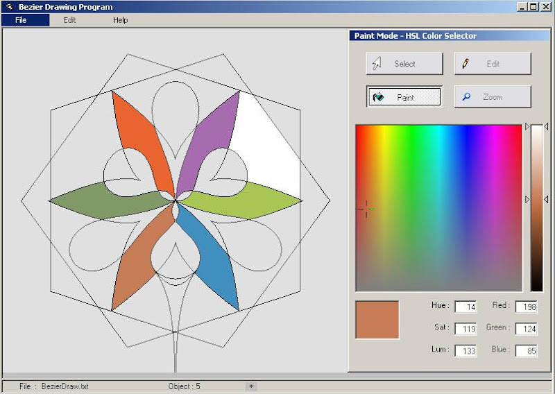 BezierDraw - 几何绘图程序 - 小众软件